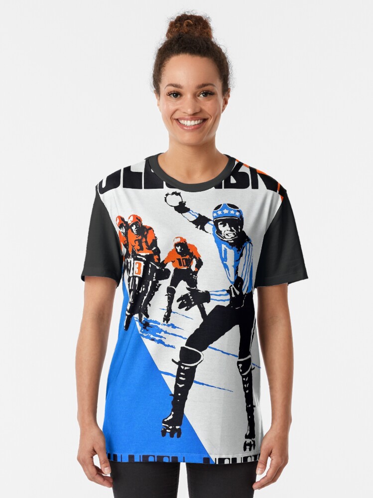 "Rollerball - New York vs Houston" Graphic T-Shirt for Sale by smurfted ...