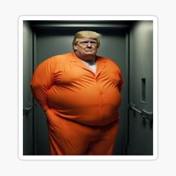 " Trump Mug shot - Trump Mugshot" Sticker for Sale by sagestar | Redbubble