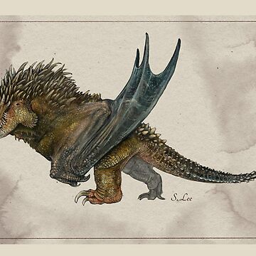 "Rattle Dread Dragon " Sticker for Sale by sleeart | Redbubble