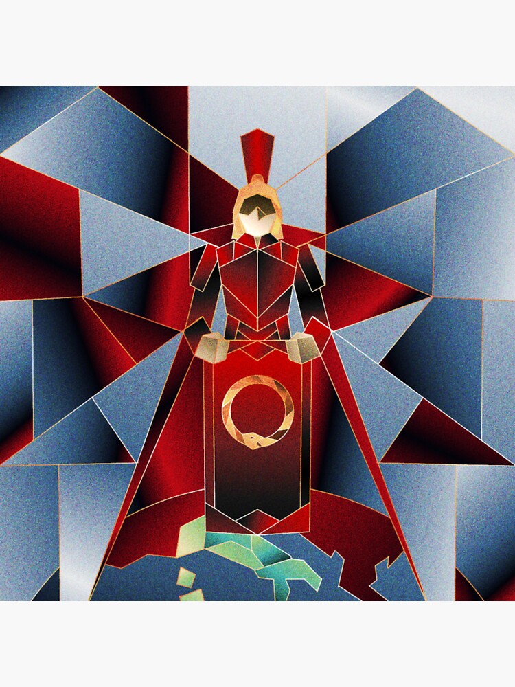 "The New Vanguard" Sticker for Sale by red-flood-mod | Redbubble