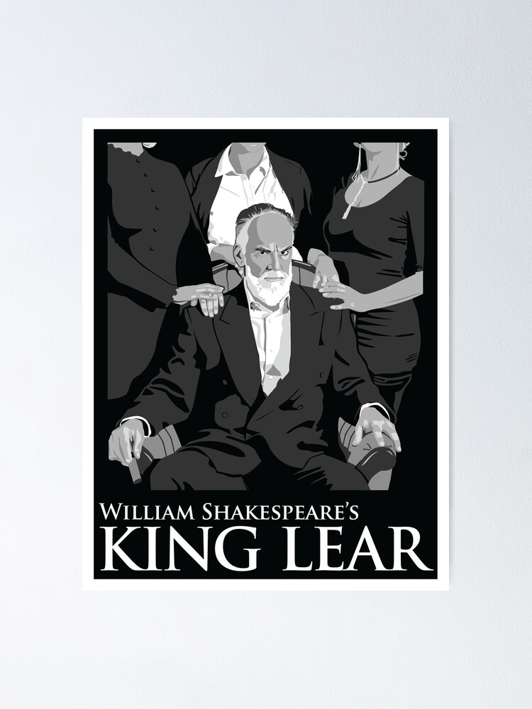 "King Lear" Poster by NCRT | Redbubble