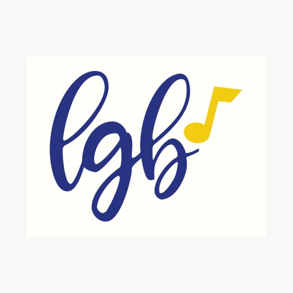 "LGB" Art Print by egusdesign | Redbubble