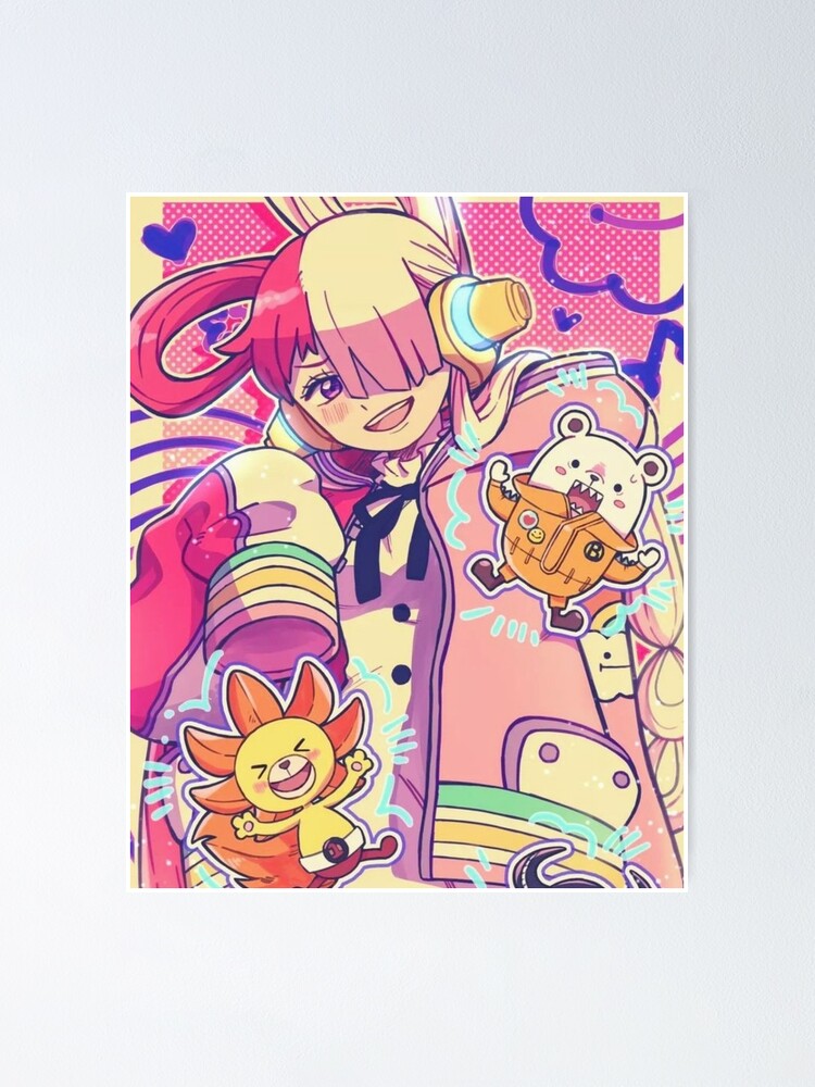 "Uta One piece Red" Poster by OnePieceSHOP | Redbubble
