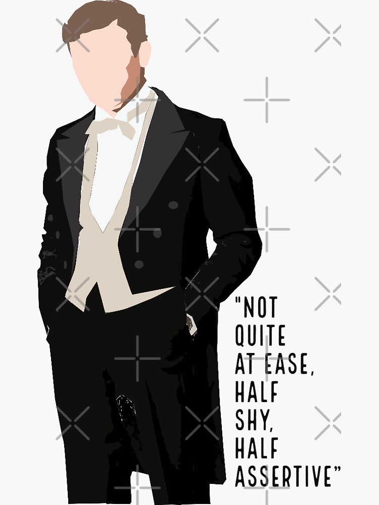 "Eric Birling - Not Quite At Ease" Sticker for Sale by beckieowen ...