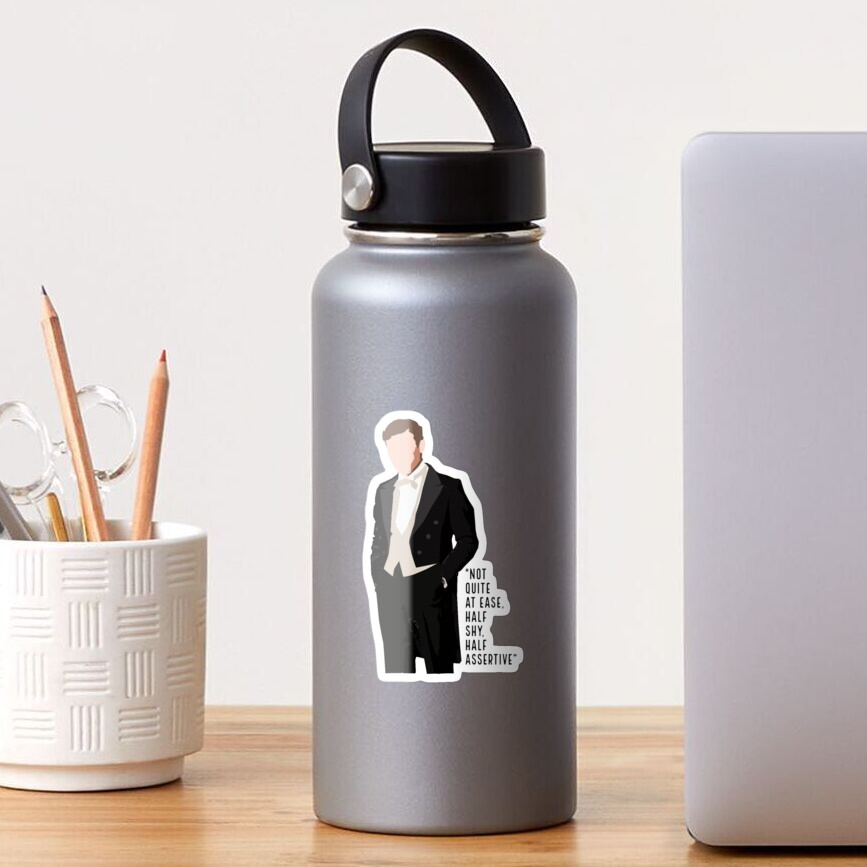 "Eric Birling - Not Quite At Ease" Sticker for Sale by beckieowen ...