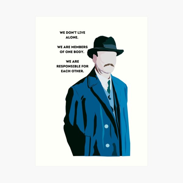 "Inspector Goole - An Inspector Calls" Art Print for Sale by beckieowen ...