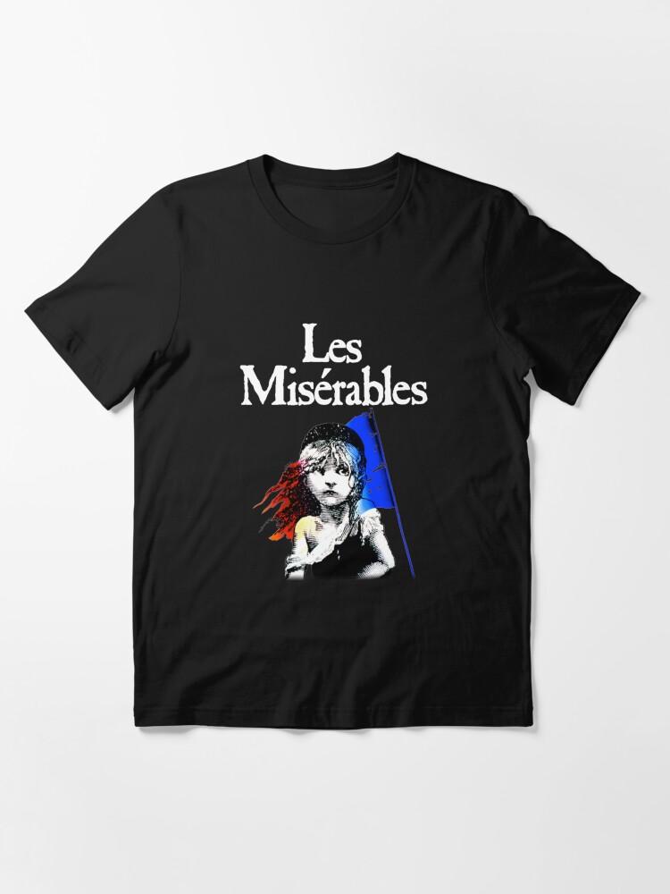 "LES MISERABLES" T-shirt for Sale by tylerdascoli | Redbubble | musical ...