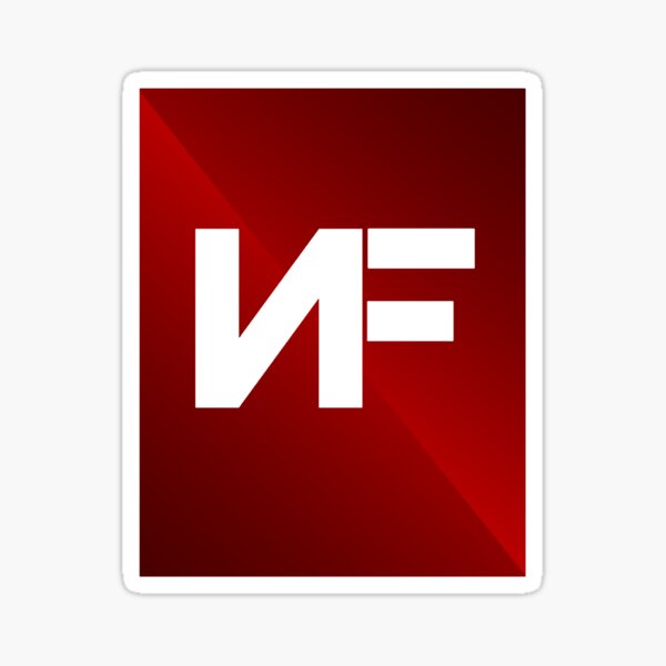 "nf logo" Sticker by andhiniresta | Redbubble