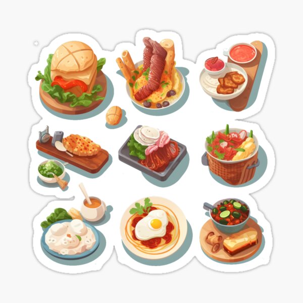 "Buffet" Sticker for Sale by fanzen69 | Redbubble