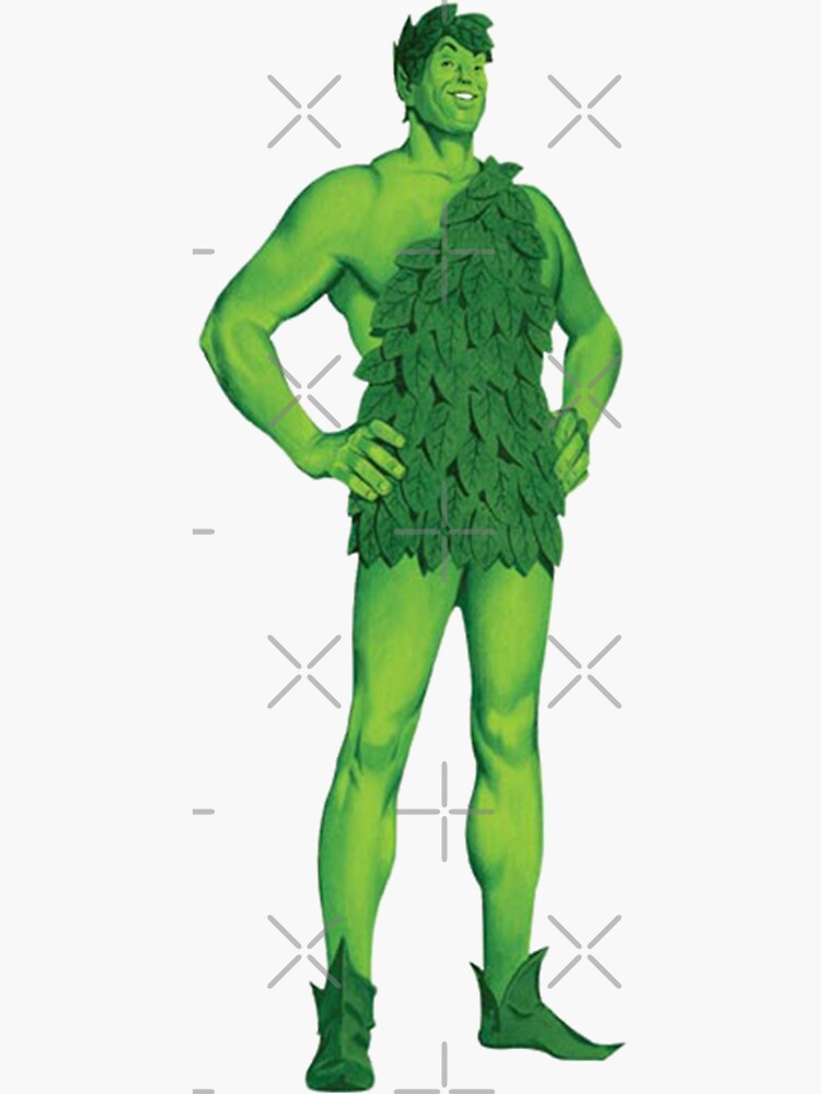 "Jolly Green Giant" Sticker for Sale by designdog | Redbubble