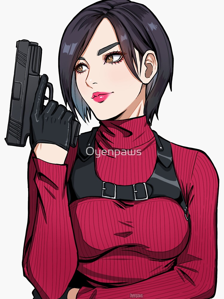 "Ada" Sticker for Sale by Oyenpaws | Redbubble