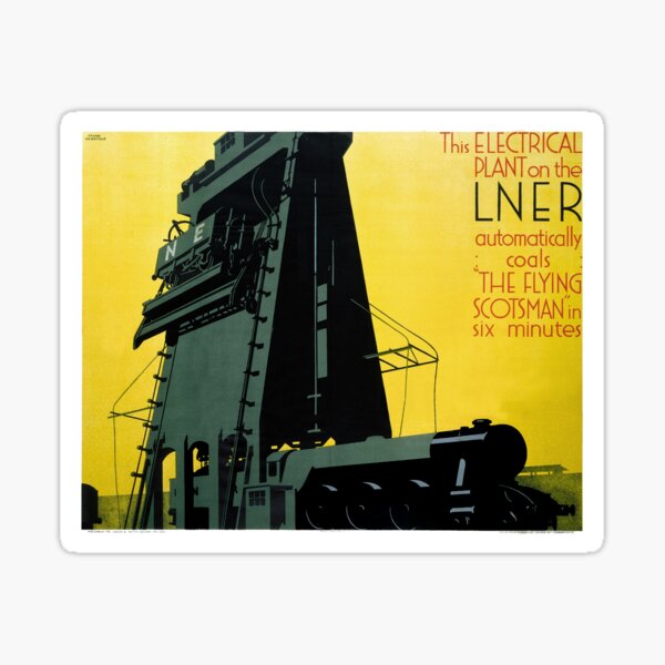 "LNER ELECTRICAL PLANT" Sticker for Sale by TheAndrewTheA1 | Redbubble
