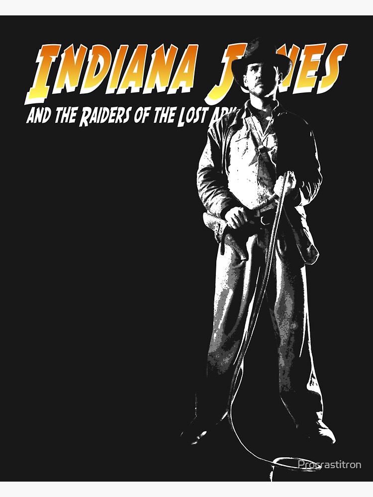 "Indiana Jones" Sticker for Sale by Procrastitron | Redbubble