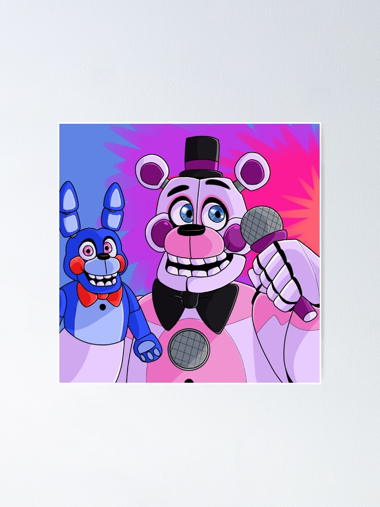 "Funtime Freddy" Poster by djsilvershadowx | Redbubble