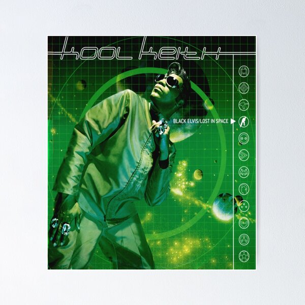 Poster for Sale avec l'œuvre « Kool Keith Black Elvis Lost in Space ...