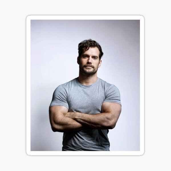 "Henry Cavill" Sticker by WALIDIYA | Redbubble