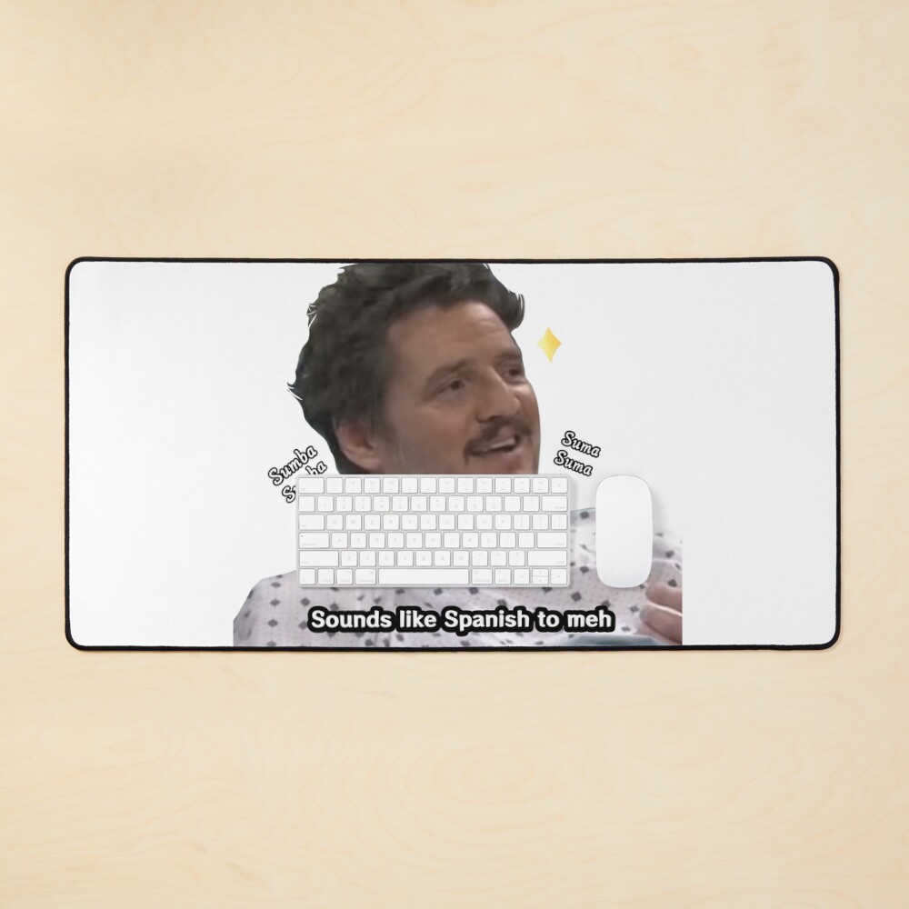 "Sounds like Spanish to me // Pedro Pascal" Sticker for Sale by ...