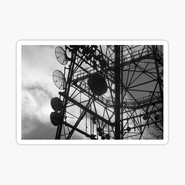 "Telecommunication Towers" Sticker for Sale by textural | Redbubble