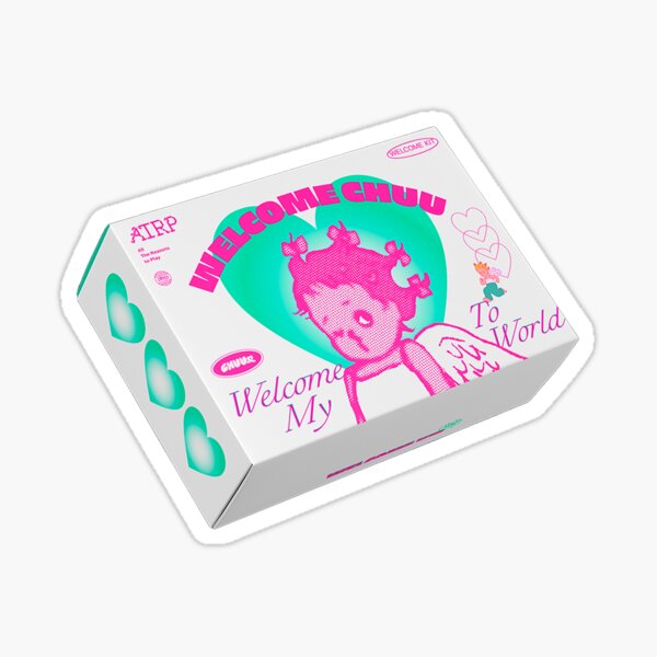 "CHUU (츄) Welcome Kit Logo // KPOP Welcome Kit Logo" Sticker by ...