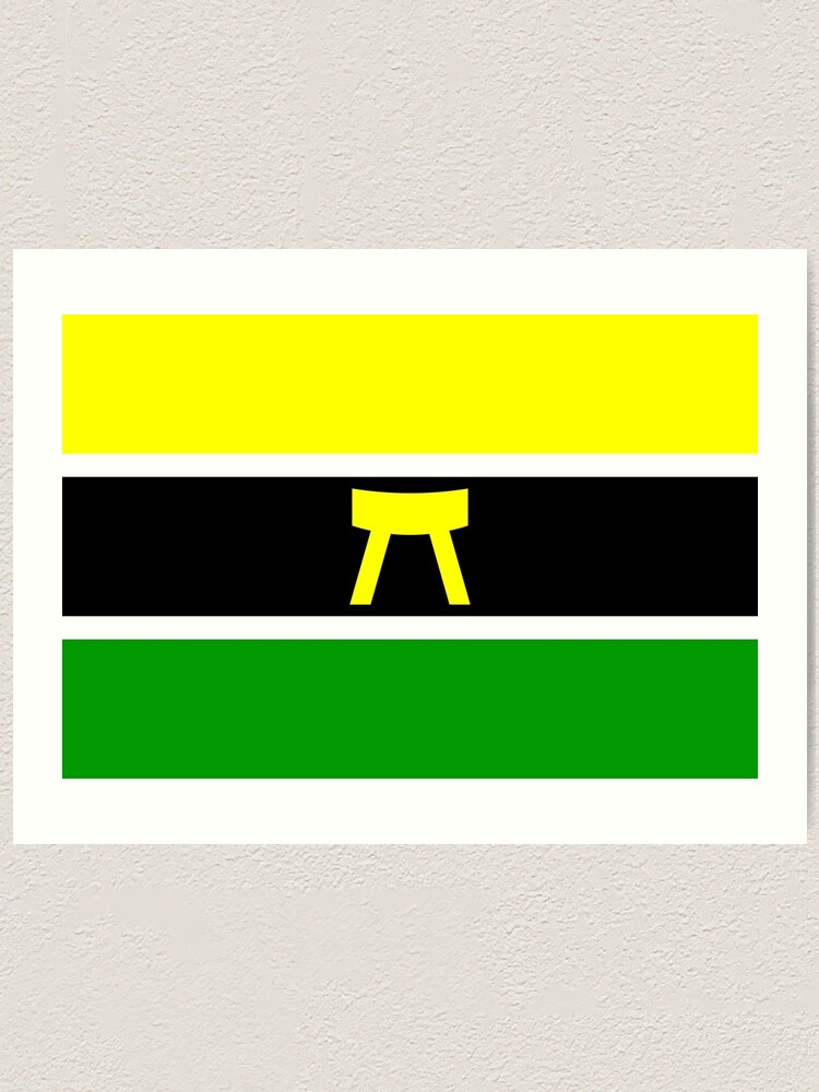 "Flag of Ashanti" Art Print for Sale by PZAndrews | Redbubble