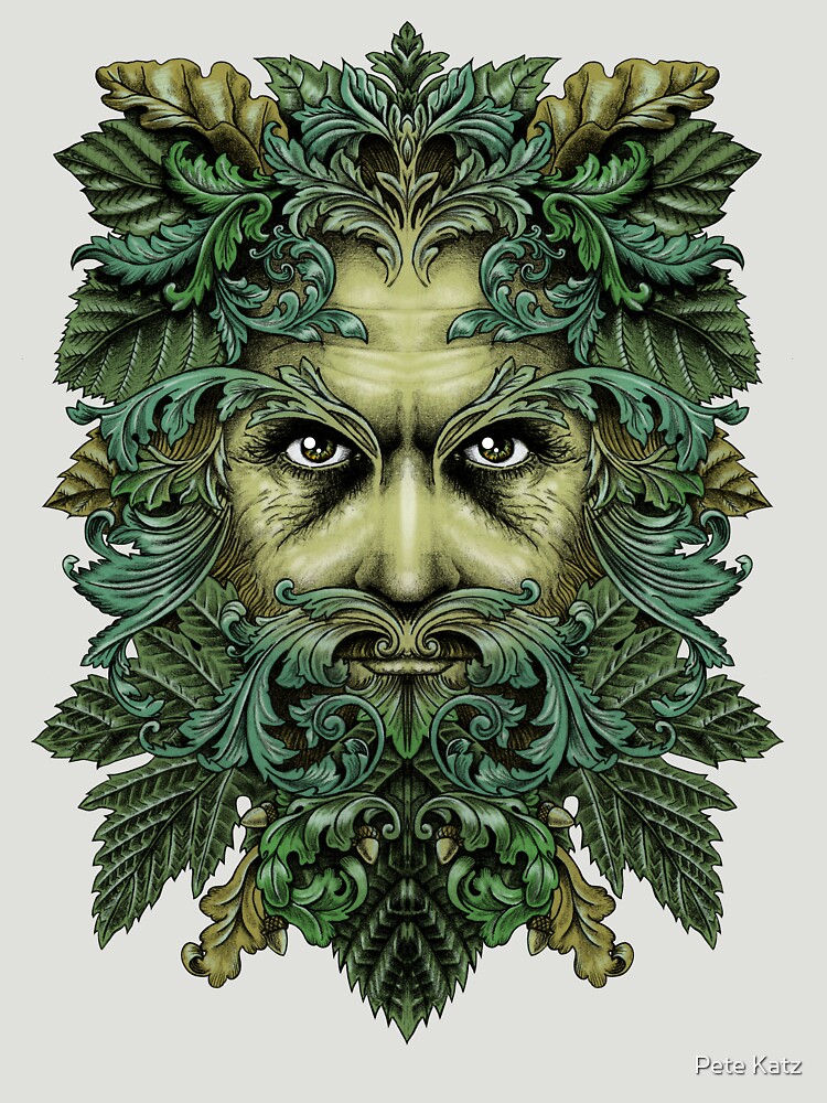 "The Green Man" Essential T-Shirt for Sale by Pete Katz | Redbubble