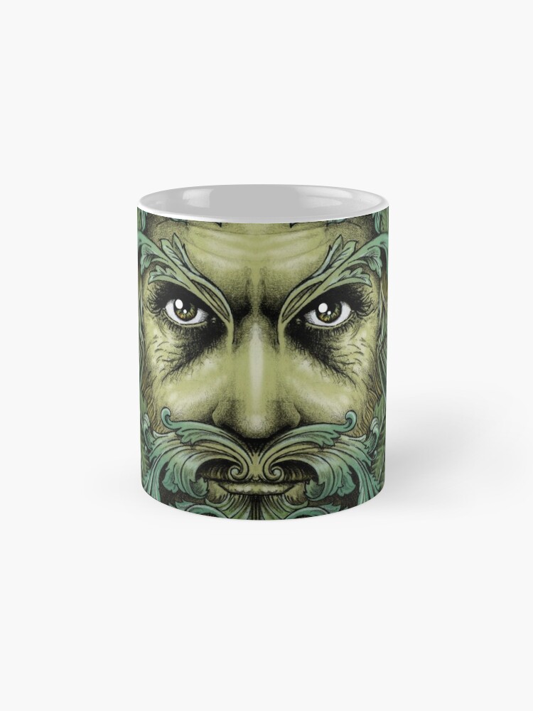 "The Green Man" Coffee Mug for Sale by inkyPete | Redbubble