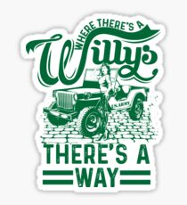 Willys Jeep Stickers | Redbubble