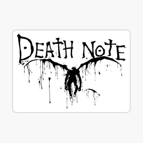 Deathnote Stickers | Redbubble