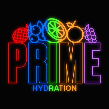 "Prime Hydration ALL FLAVOURS Neon Light Sign Party" Backpack for Sale ...
