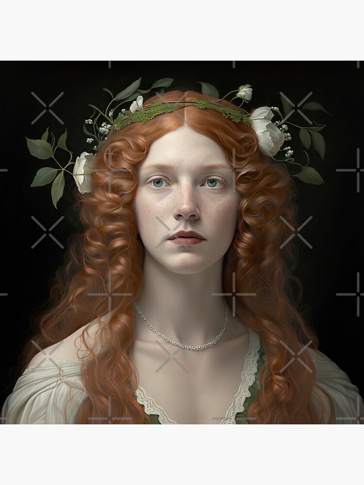 "Flora: Goddess of Spring" Poster for Sale by ebrawne | Redbubble