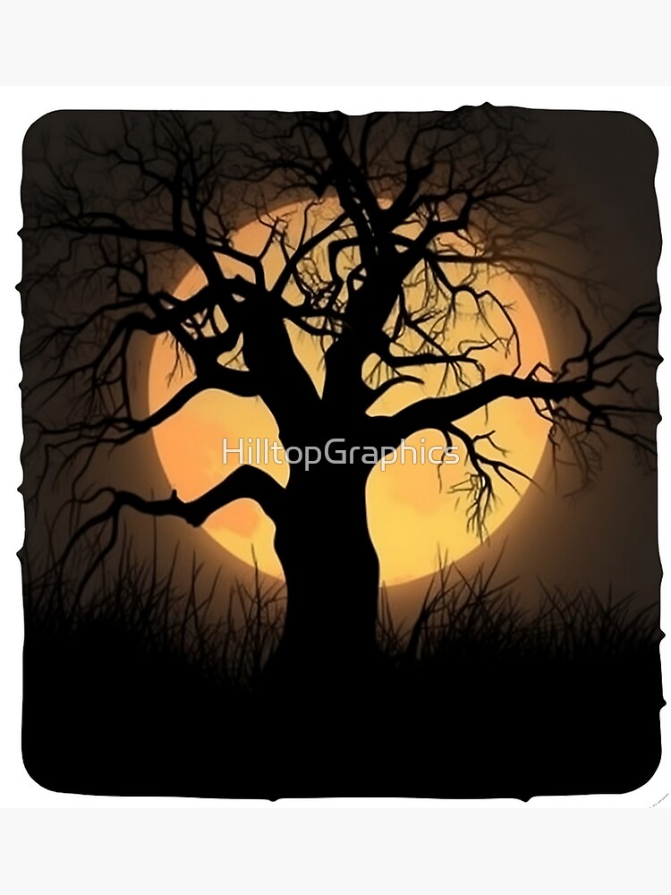 Dead Oak Tree Art