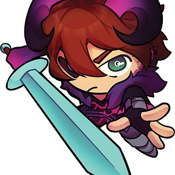 "Chibi ItzSubz" Sticker for Sale by kishdoodles | Redbubble