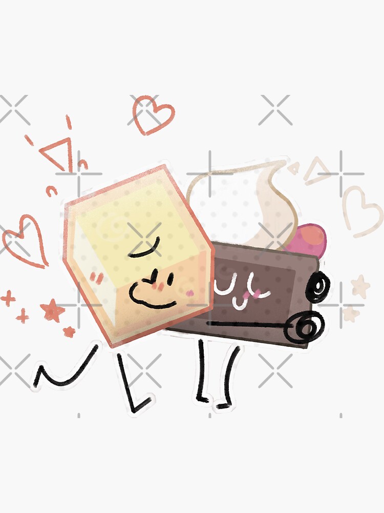 "LoserCake Thingy (BFB)" Sticker for Sale by yoyleyesz | Redbubble