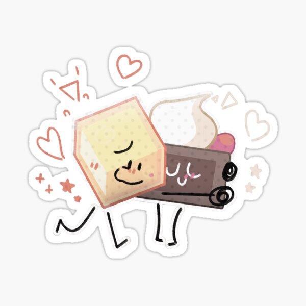 "LoserCake Thingy (BFB)" Sticker for Sale by yoyleyesz | Redbubble