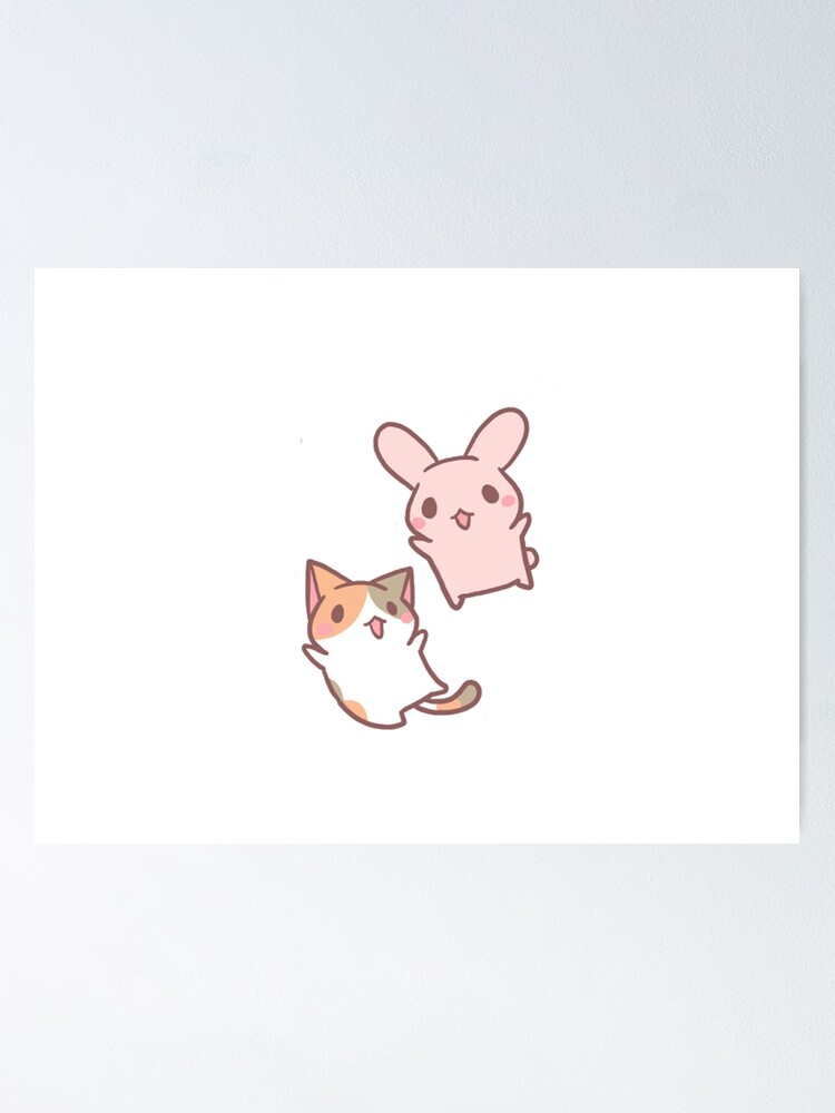"Chibi Animals" Poster for Sale by Dark-Happiness | Redbubble