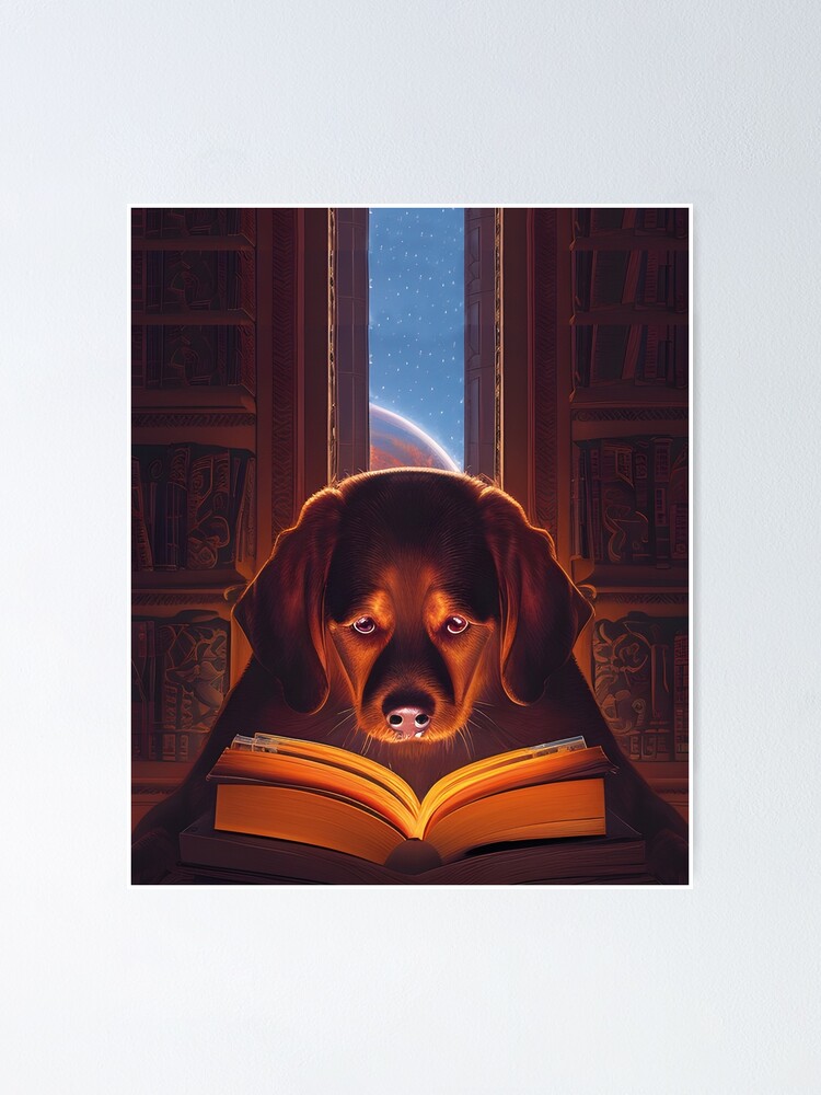 Perros Leyendo Libros