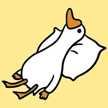"Quack-nap Specialist" Sticker for Sale by InkStation24 | Redbubble