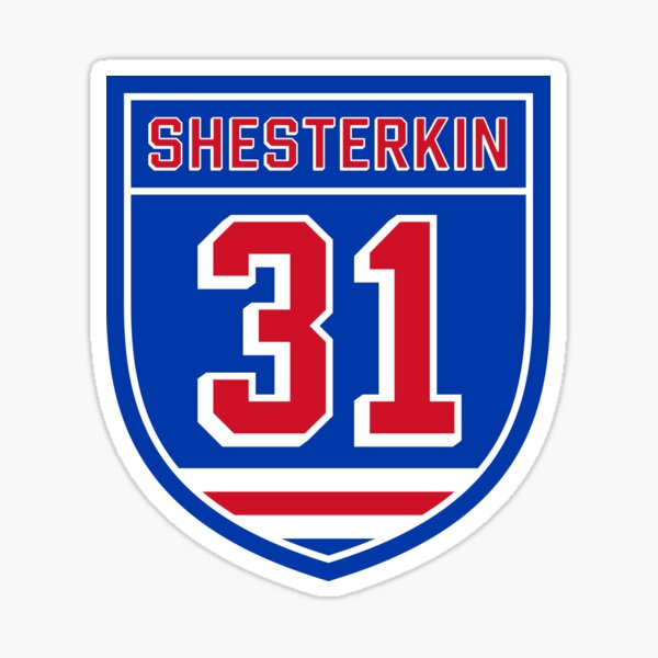 "Shesterkin #31 emblem" Sticker for Sale by Tarroi | Redbubble