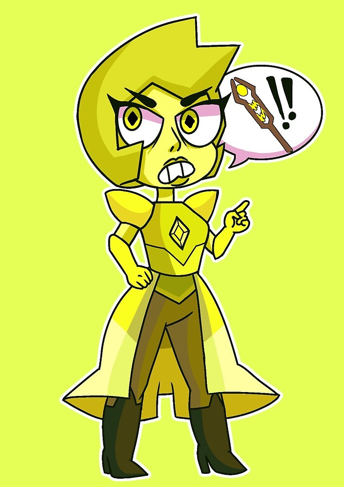 "Yellow Diamond Chibi" by KaiNoKimi | Redbubble