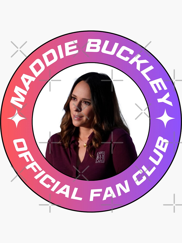 "maddie buckley official fan club" Sticker for Sale by chaoticbisaster ...