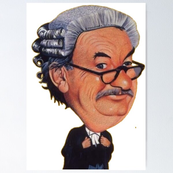 "Rumpole of the Bailey" Poster for Sale by Gentle40Winks | Redbubble