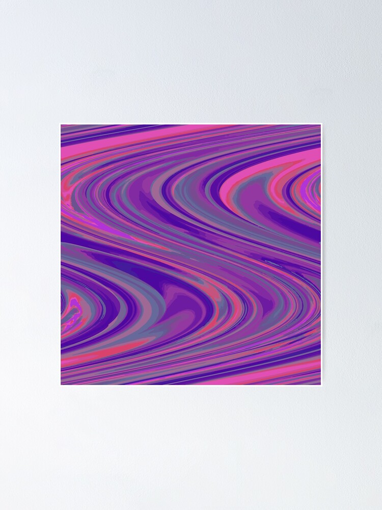 "Psychedelica Chroma XXIV" Poster for Sale by Kerry-Symetria | Redbubble
