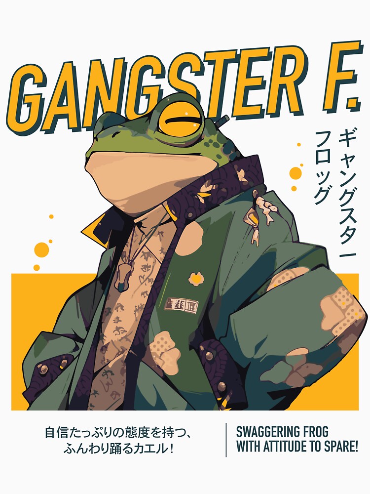 Gangster Toad Merch & Gifts for Sale | Redbubble