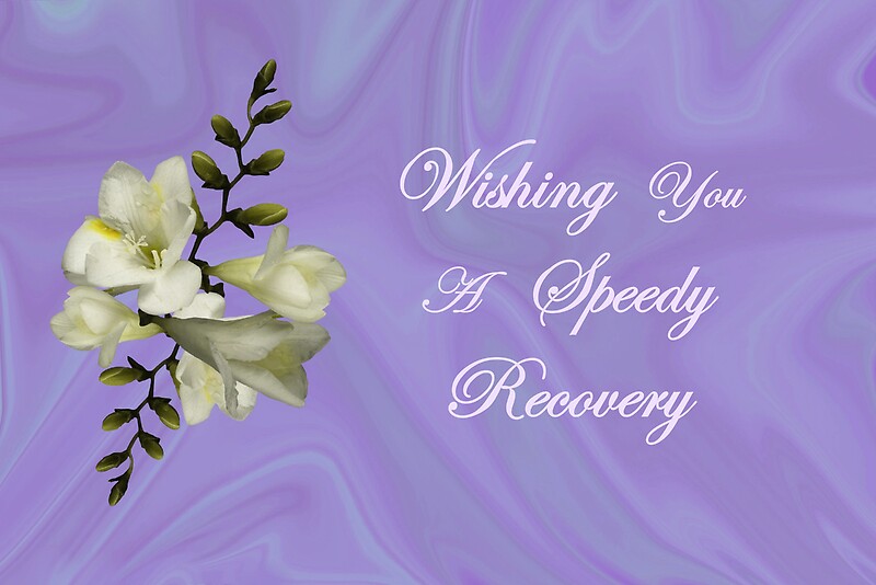 "Speedy Recovery" by CardLady | Redbubble