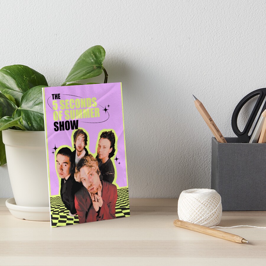 "The 5sos5 show tour" Poster for Sale by niasartkk | Redbubble