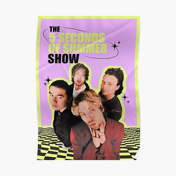 "The 5sos5 show tour" Poster for Sale by niasartkk | Redbubble