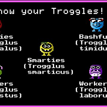 "The Troggles" Sticker for Sale by telecomarchiver | Redbubble