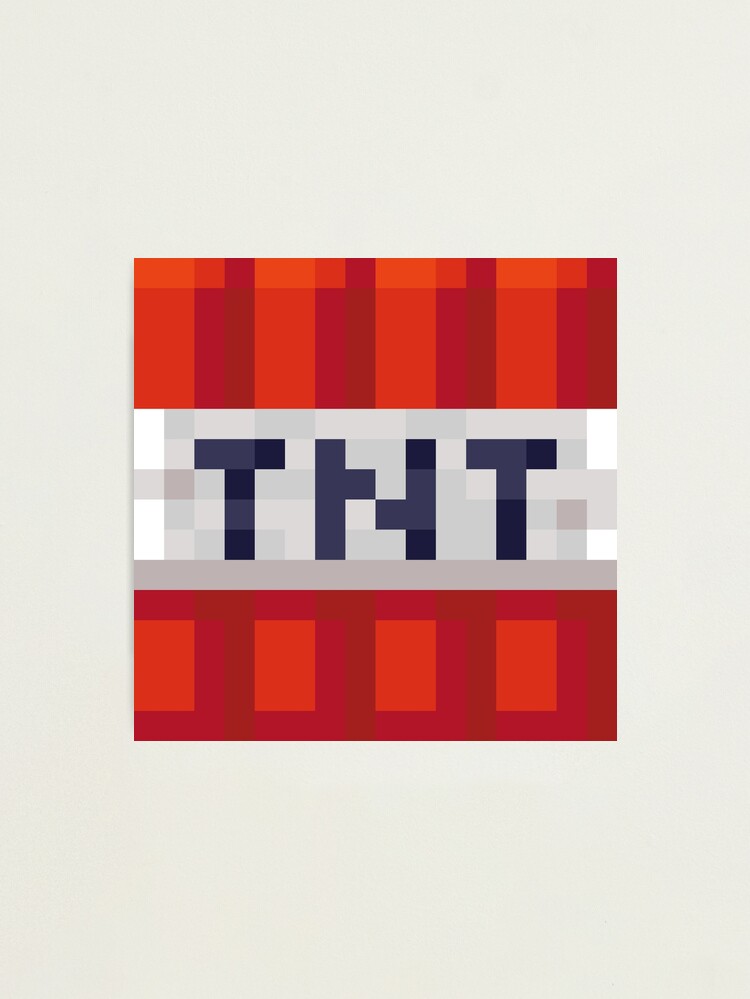 Tnt Minecraft Logo Minecraft Crochet Block Series: Part 1 – TNT