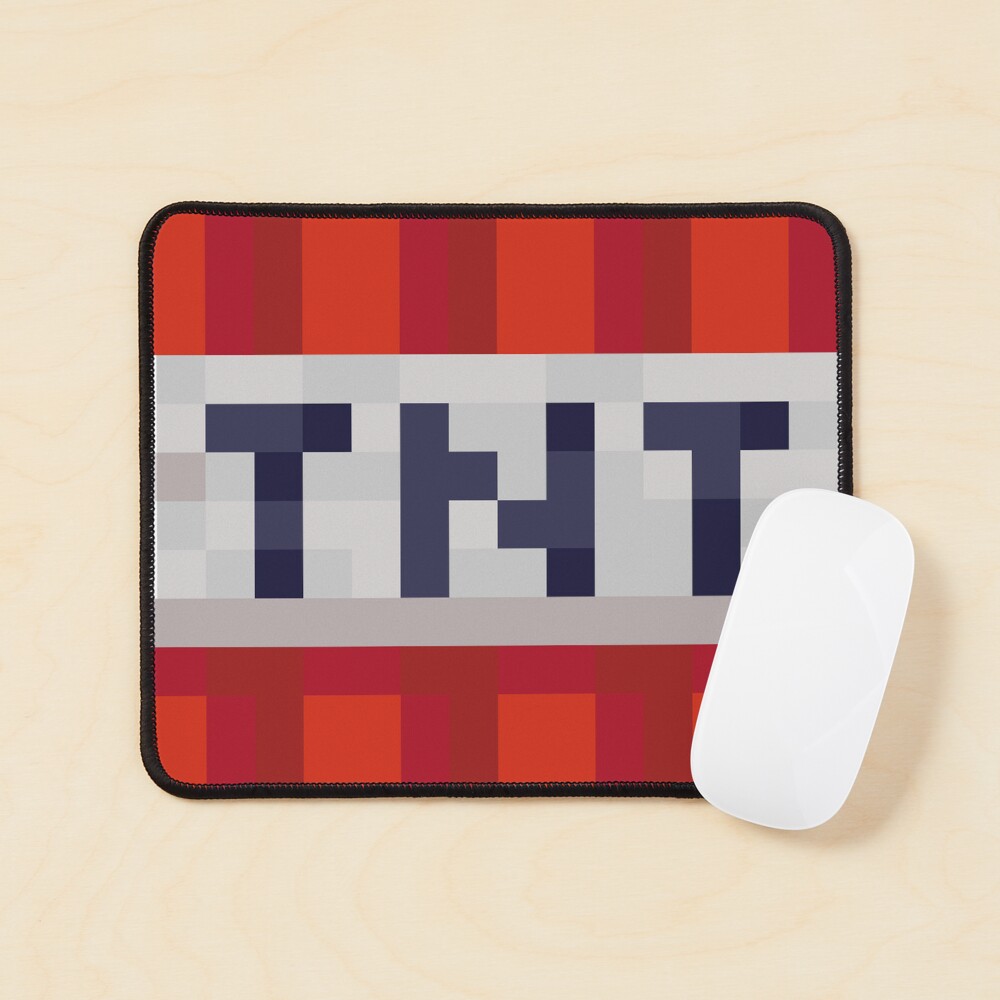 "Minecraft TNT Block" Poster for Sale by ItsSpitzly | Redbubble