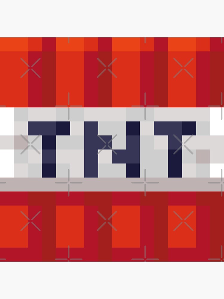 Tnt Minecraft Logo Minecraft Crochet Block Series: Part 1 – TNT